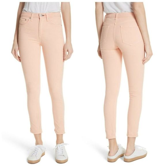 rag & bone | Jeans | Rag Bone Jeans Prairie Sun High Rise Skinny New ...